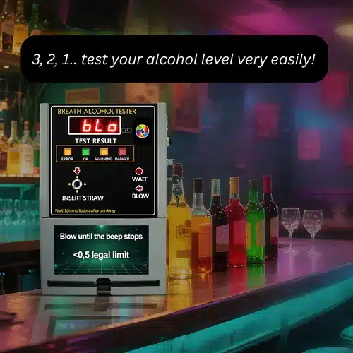 Rent an Alcohol Tester Booth - 321photobooth.be